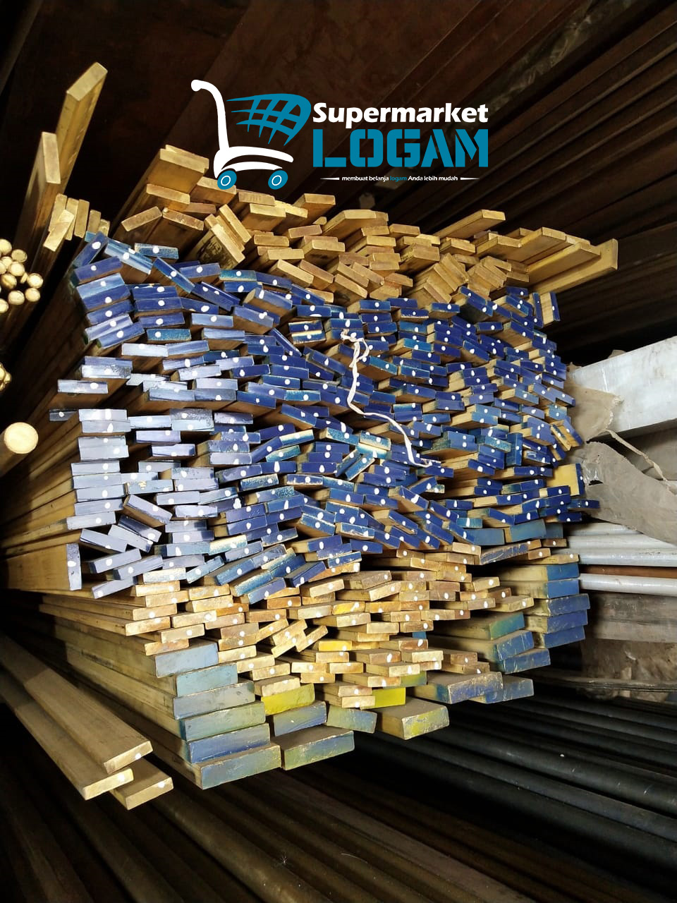 BUTUH MATERIAL KUNINGAN? | Supermarket Logam