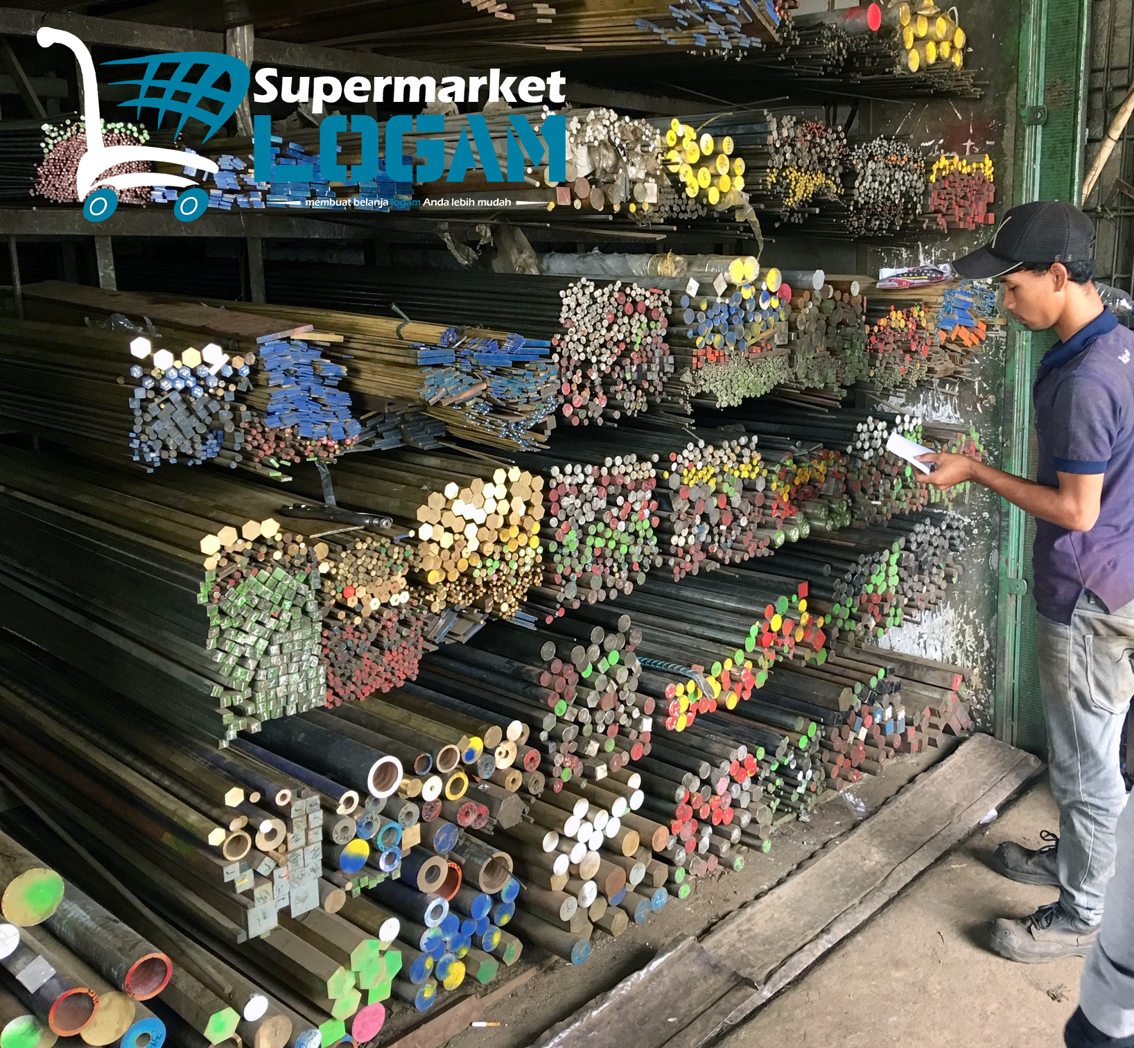 Butuh Material Bronze? Stainless Steel? Kuningan? Besi? Baja? Tembaga ...