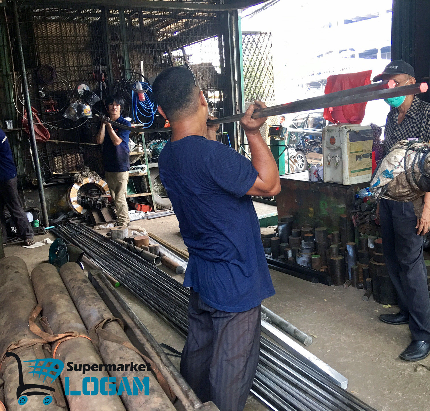 Bronze Stainless Steel Kuningan Besi Baja Tembaga Aluminium Teflon ...